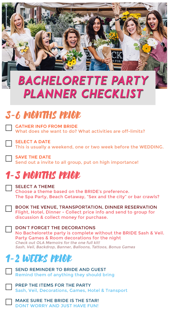 Party Planner Checklist